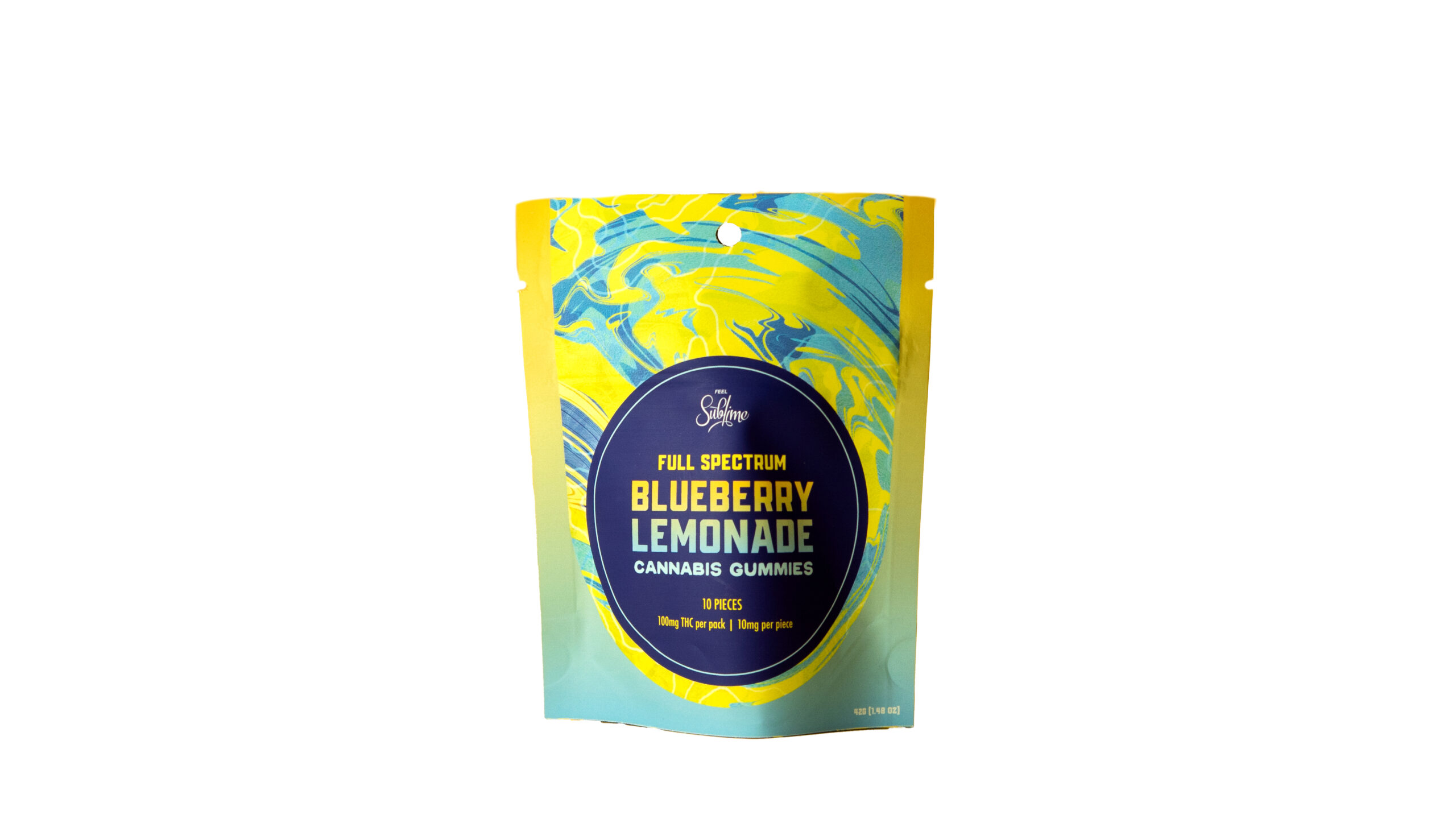 RSO Blueberry Lemonade Gummies - Sublime Brands