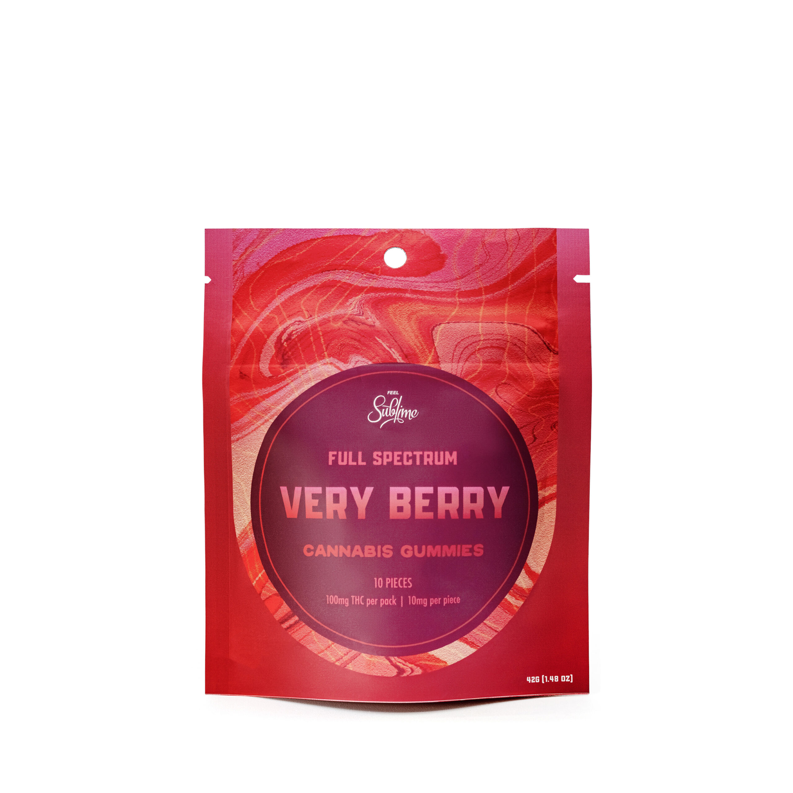 Very Berry Gummies | Full Spectrum RSO - Sublime Brands