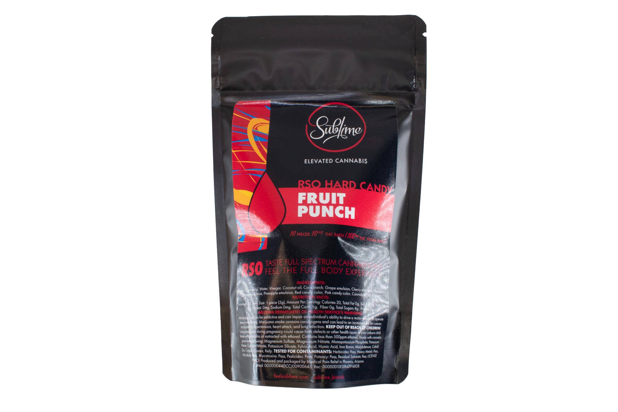 Product Info and Testing - Sublime Brands